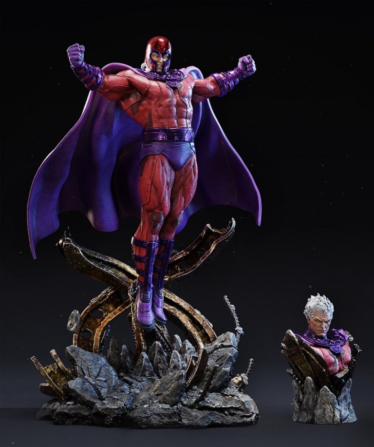 Magneto X-Men 2025 3d print stl files - 3D PRINT MAKER CLUB