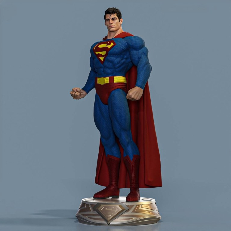 Superman 2025 3d print stl files - High quality 3D Models for 3d ...