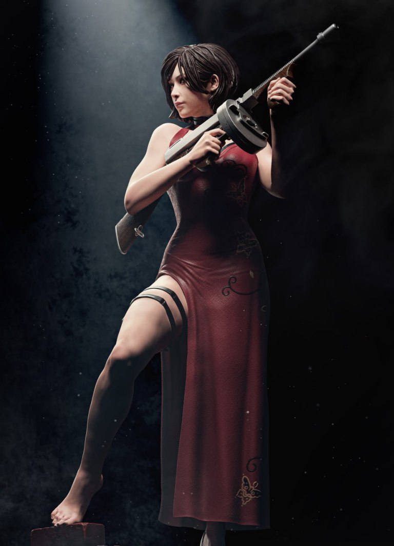 Ada wong 2025 + NSFW 3D Print stl files - 3D PRINT MAKER CLUB