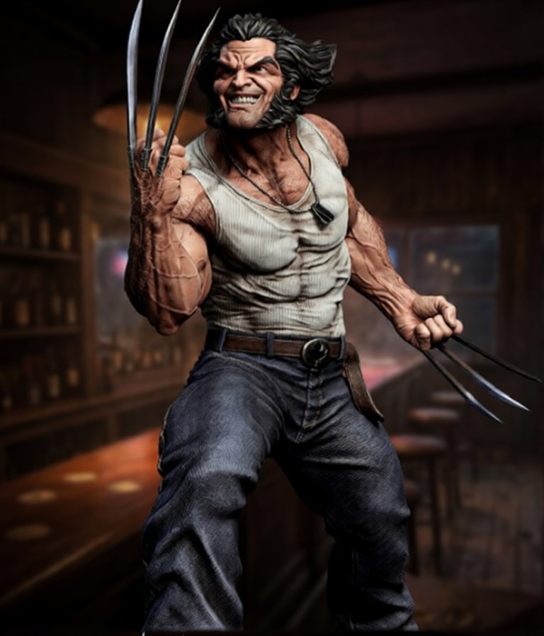 Logan Comic version 3d printing stl files - 3D PRINT MAKER CLUB